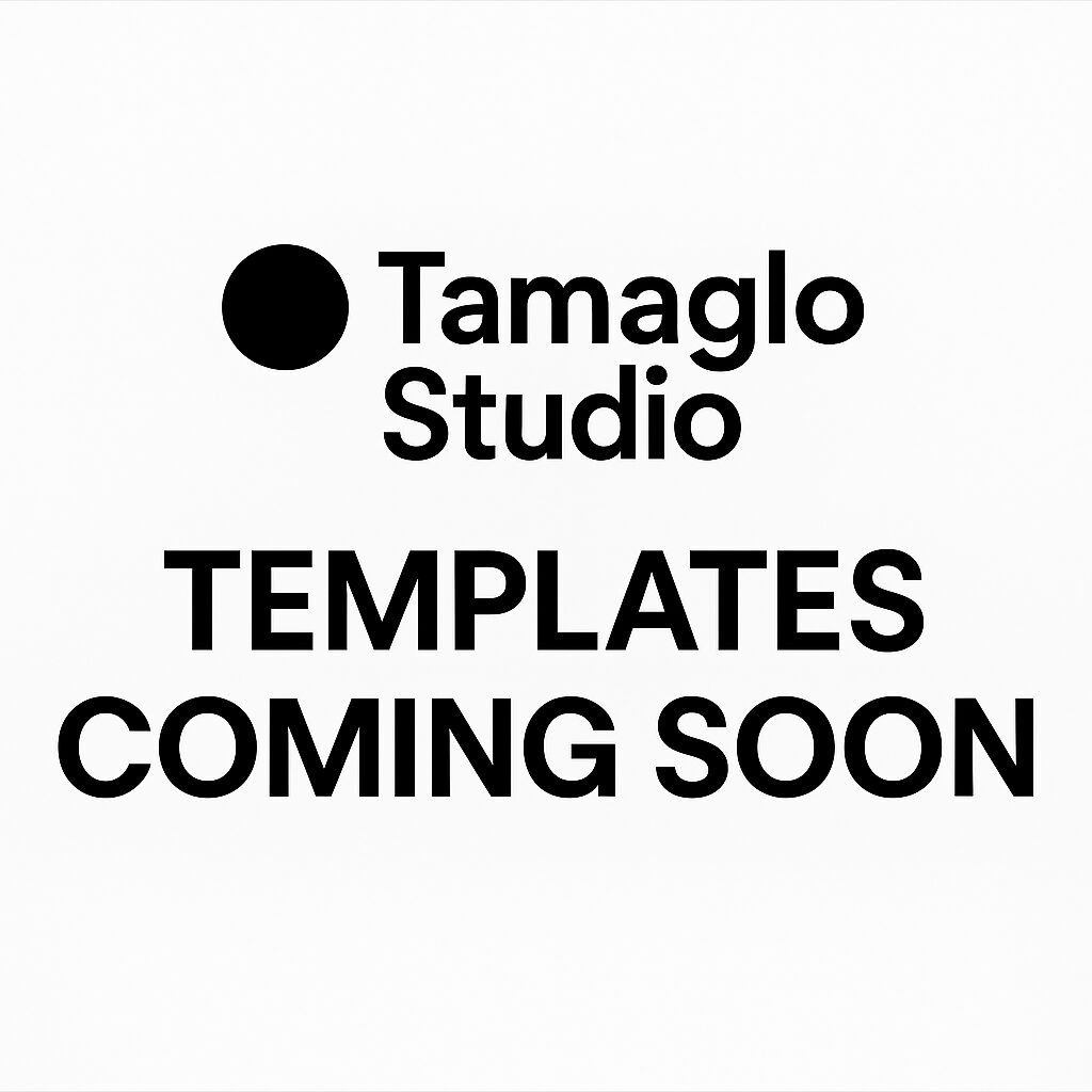 Excelテンプレート配布（準備中）｜Tamaglo Studio | Tamaglo